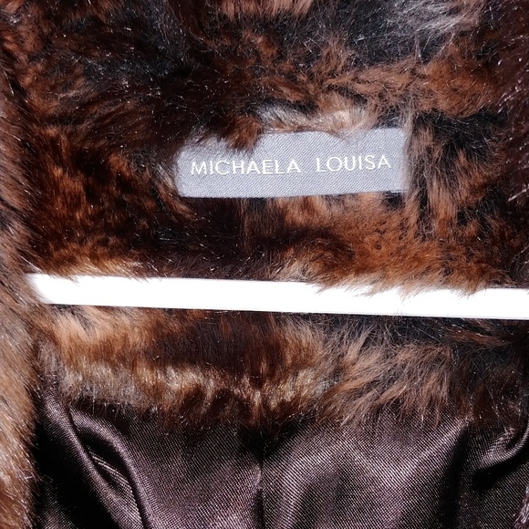Michaela Louisa | Jackets & Coats | Michaela Louisa Dasco Fur Coat ...
